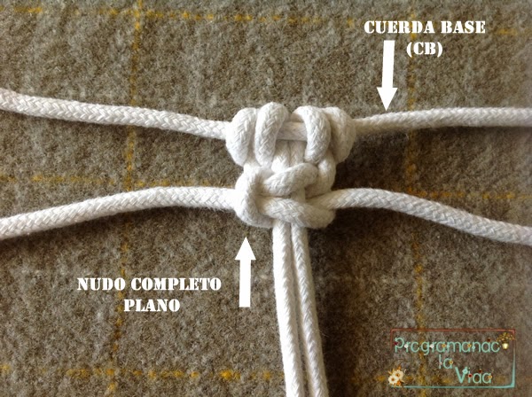 Macramé Nudos Básicos · Programando la Vida