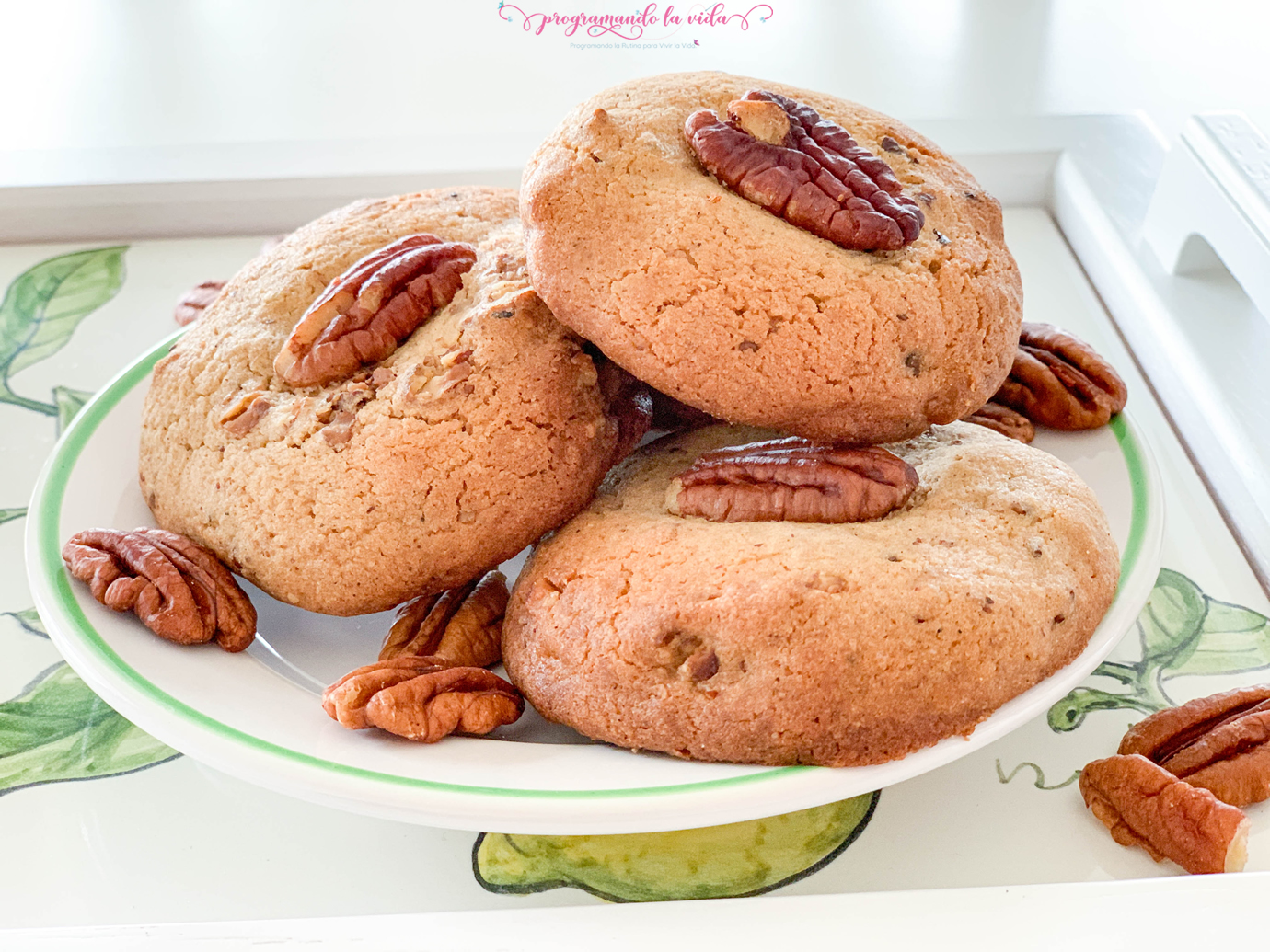 Galletas de Nueces Pecanas ⋆ Programando la Vida