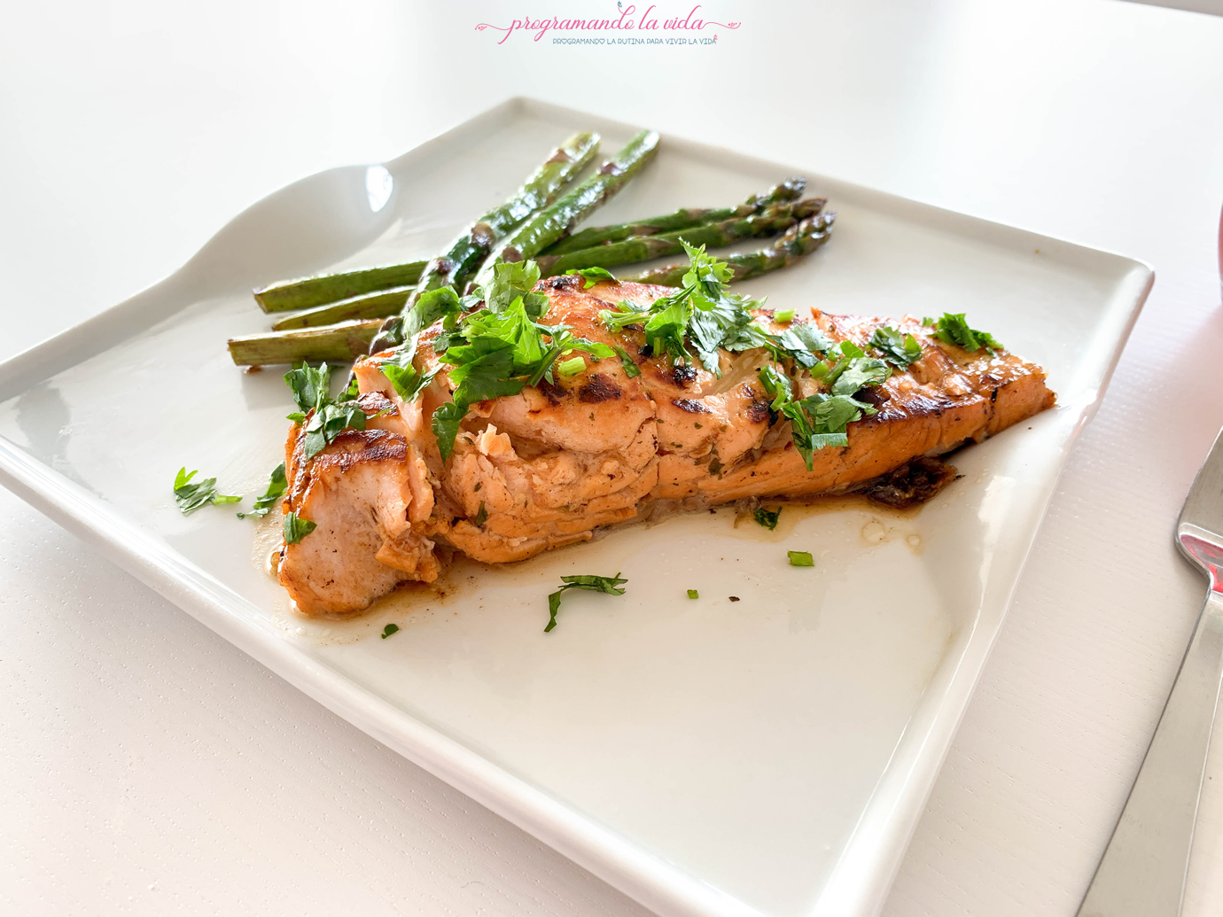 Salmón con Limón y Cilantro ⋆ Programando la Vida